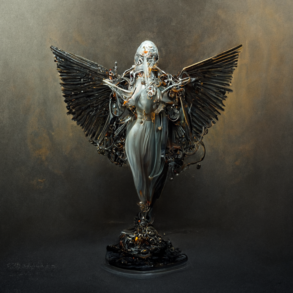 Crystal Marble Bone Abstracts Sculptures 3 - revelational.art